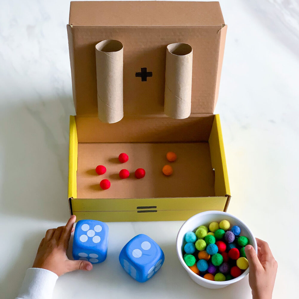 Addition Made Easy with This Fun DIY Math Addition Game – 7 Days of Play