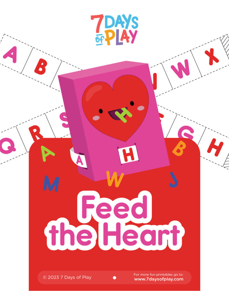Feed the Heart - Printable for Kids – 7 Days of Play