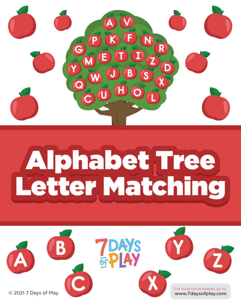 The Alphabet Tree - Fun Printable – 7 Days of Play